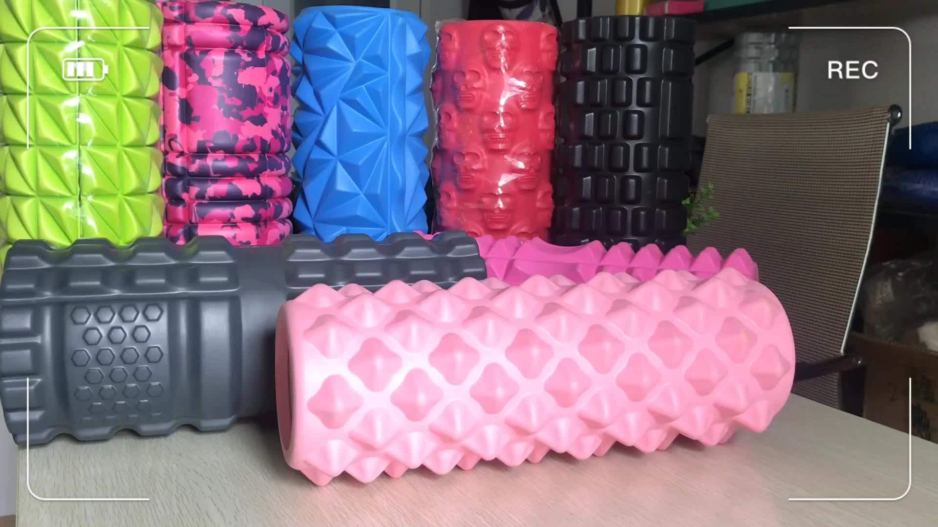 Spiky Eva Massage Foam Roller For Deep Tissue - Buy Pink Foam Roller ...