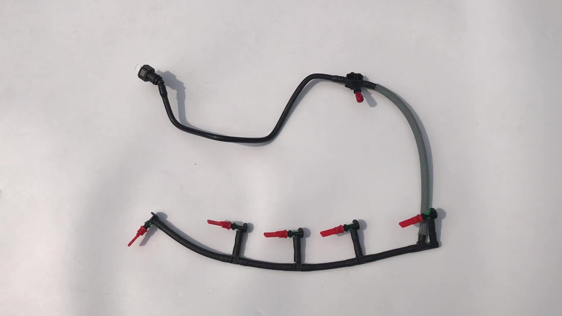 injector return pipes engine parts BB3Q-9K022-BG fuel injector hose for ...