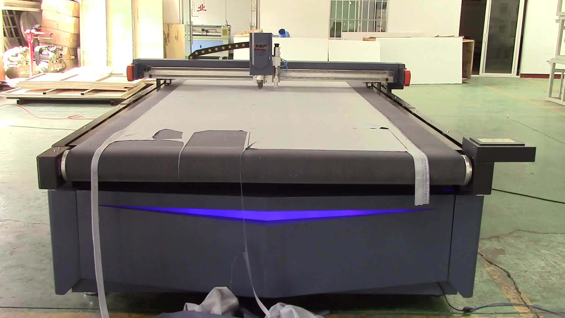 Automatic Computerized Apparel Garment Textile Cnc Round Knife Cutting ...