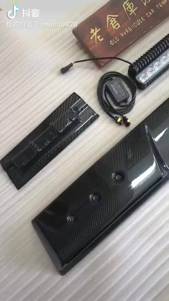 Auto Front Roof Spoiler Wing Led Drl For W464 G63 2019+ G Class 6x6 4x4 ...