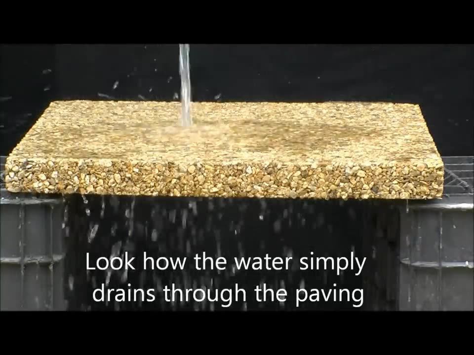 High Permeable Clear Epoxy Resin Bound For Outdoor Gravel Driveway ...