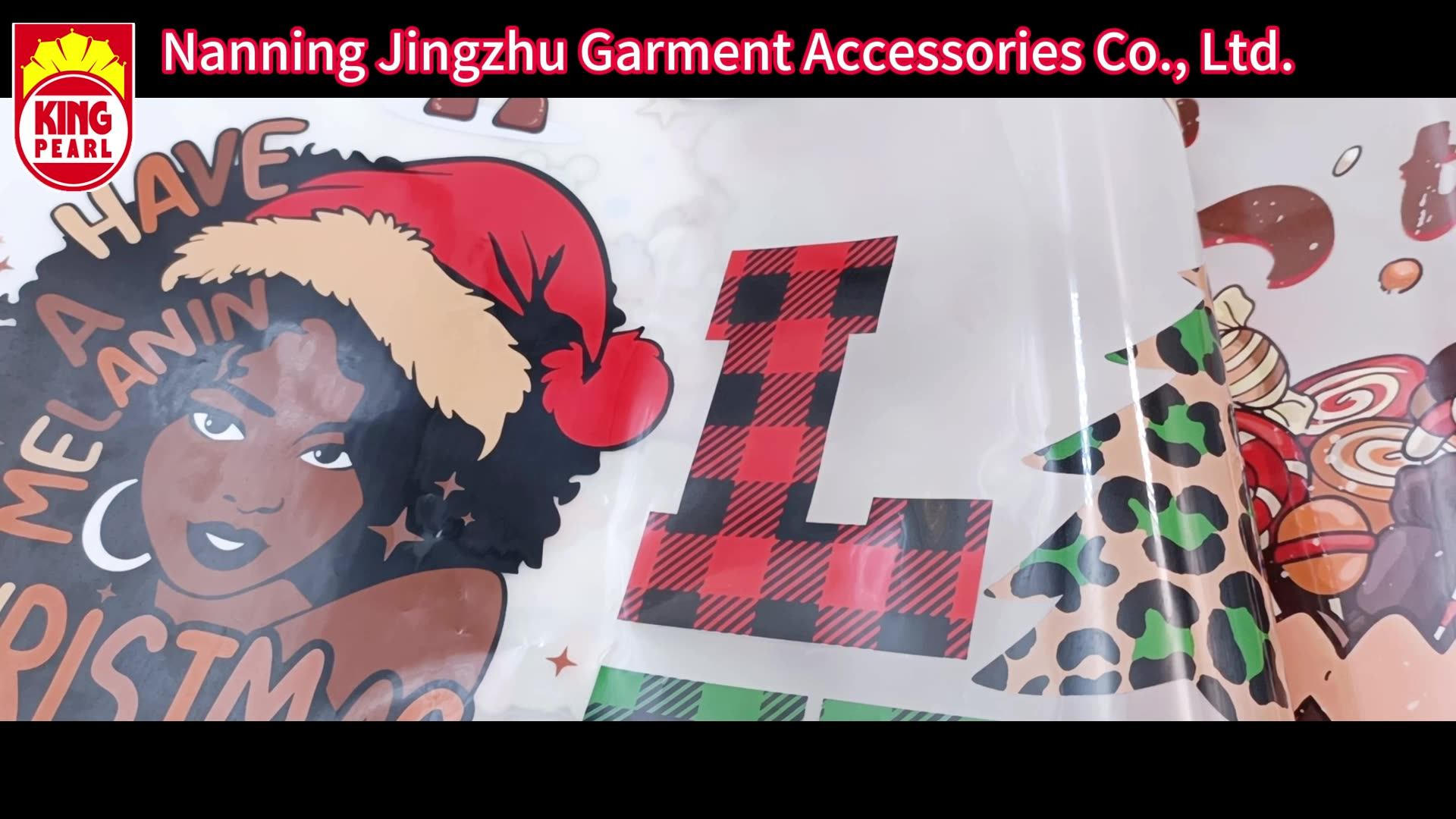 Custom Christmas Day Anime Dtf Heat Transfer Puff Print Dtf Transfers ...