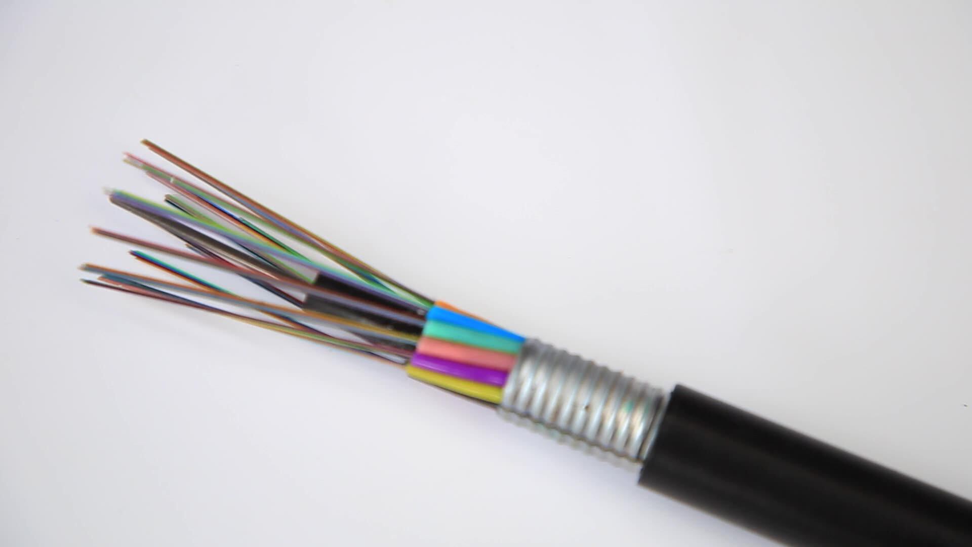 Fibra Optica Adss Gyta Gyts Steel Tape Layer Mm 24 48 96 144 288 50/125 ...