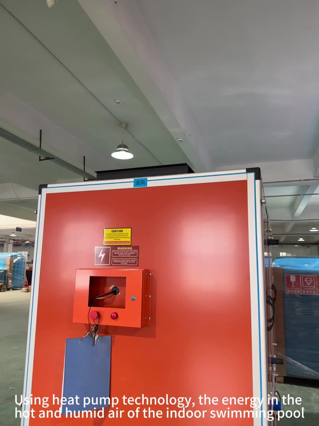 Fresh Air Conditioner Unit Swimming Pool Central Air Conditioning ...