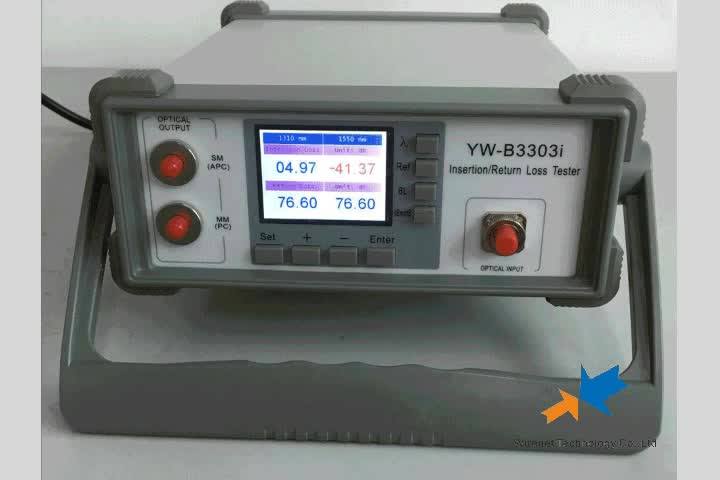 Table Top Insertion Loss And Return Loss Test Station For Fiber Optic ...