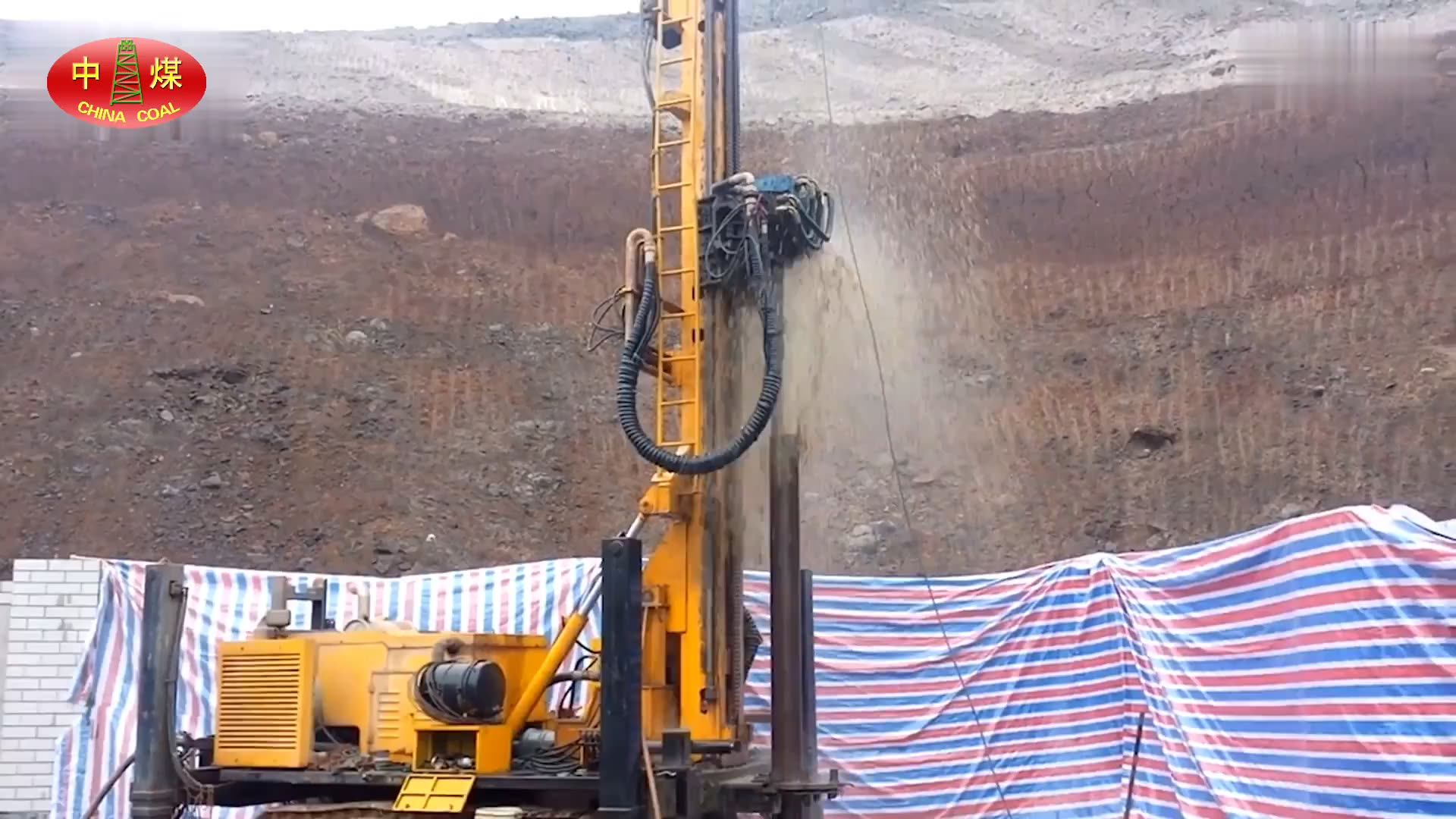 Mining Drill Rig Coal Mine Water Well Drilling Rigs Portable Hydraulic ...