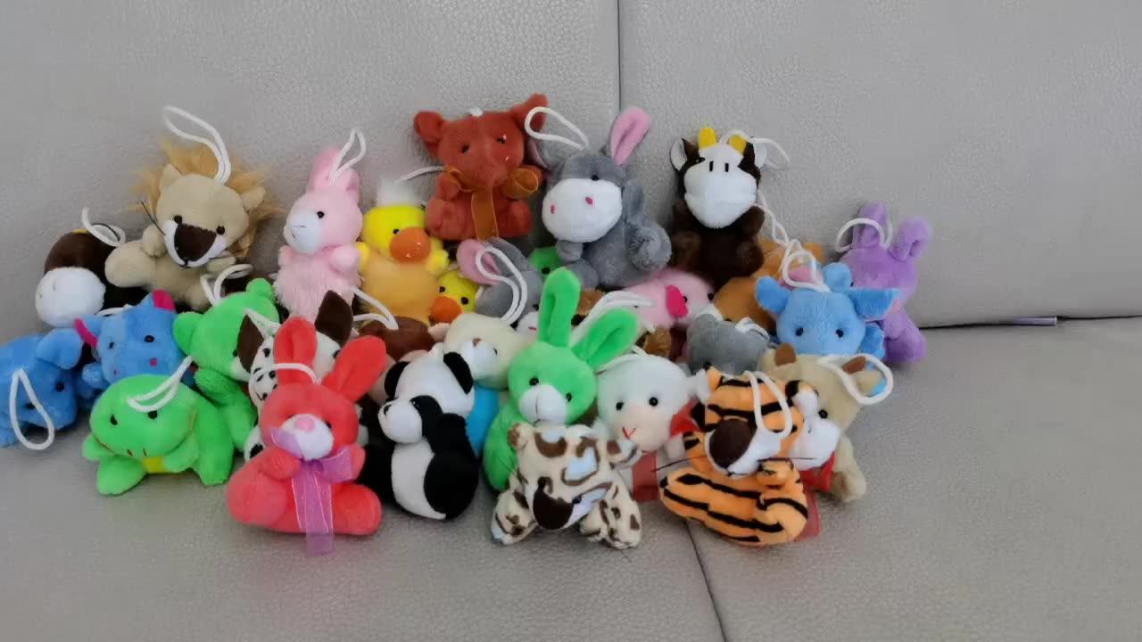 Hot Sale Mini Stuffed Animals & Plush Toys Set Small Plush Keychain ...