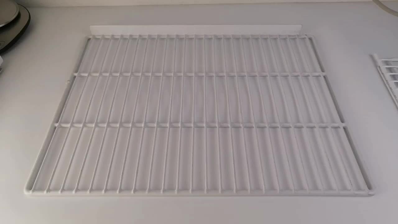 Metal Wire Plastic Coating Commercial Refrigerator Shelves Dividers ...