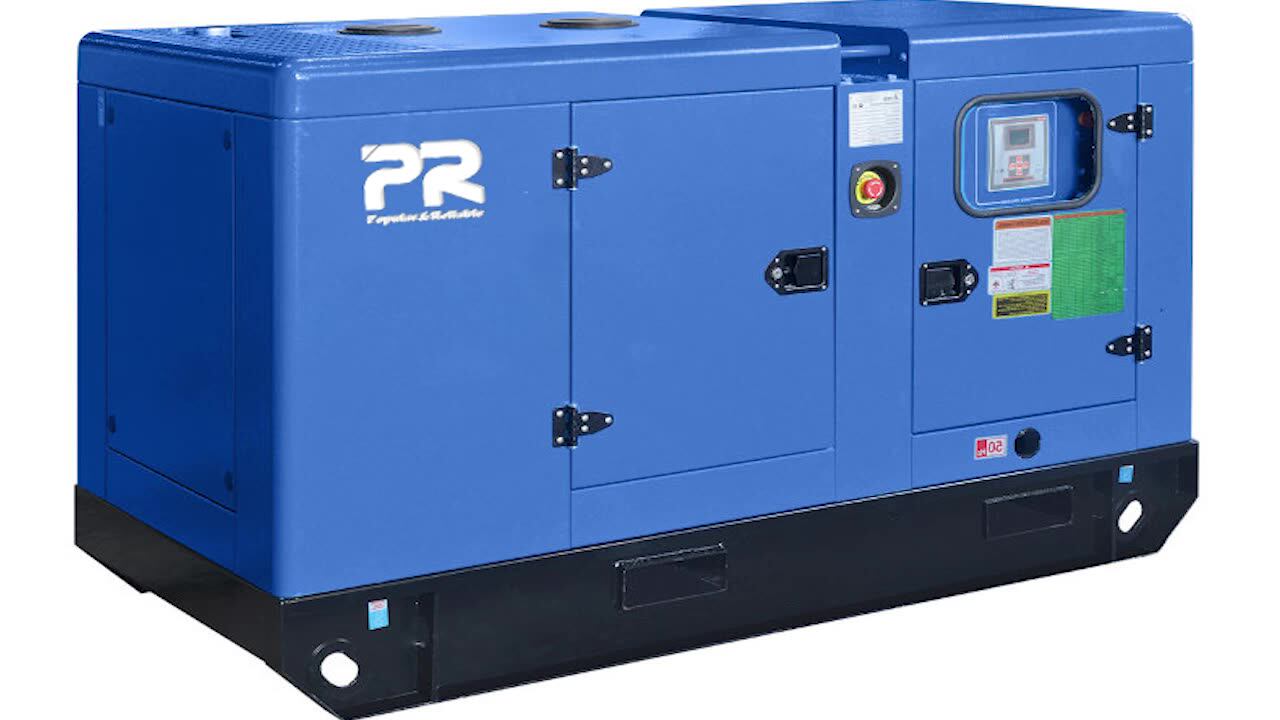 Pr Power 30kva Diesel Generator Oem Brand Silent Open Frame Power ...