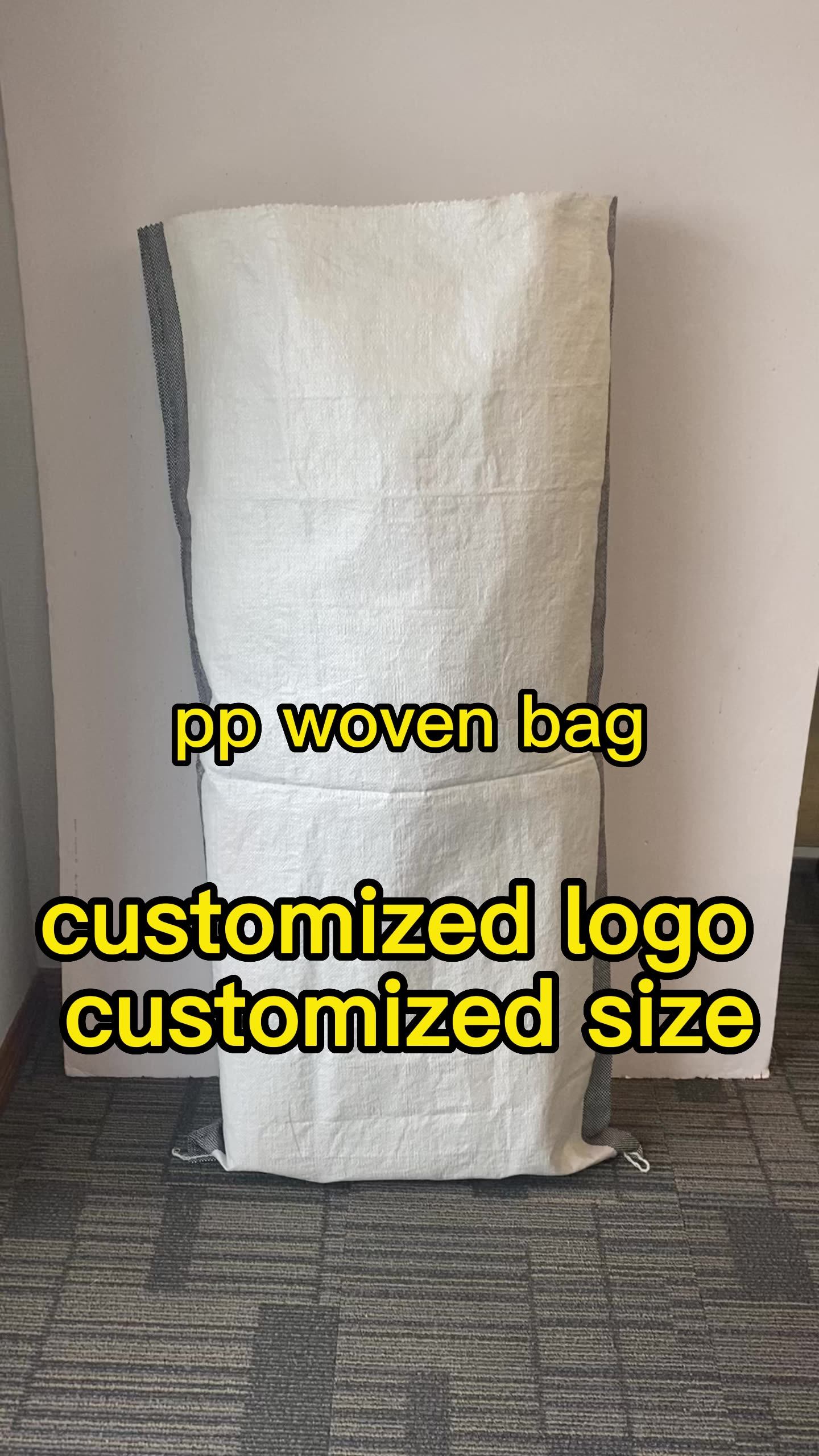 25 Kilos 50 Kilos Woven Polypropylene Raffia Sack Pp Bag For Maize Corn ...