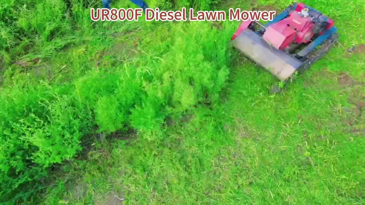 Multifunctional Grass Cutting Weeder Remote Control Rotary Pastoral ...