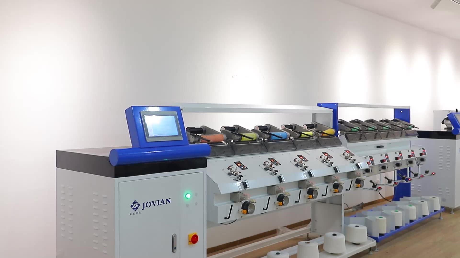 Customized Taper Winding Machine For Cotton Wool Polyester Yarn High ...