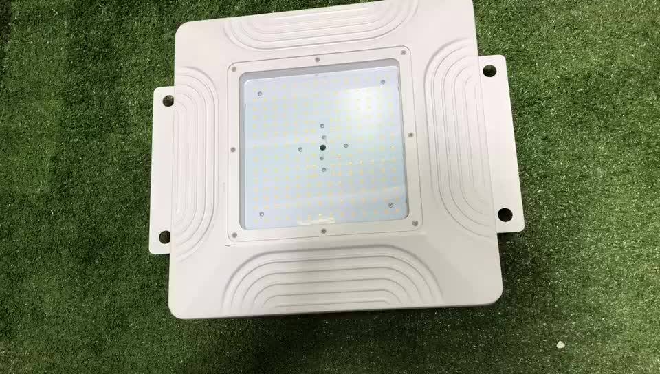 Energy Saving Gas Station Led Oil Station Light Recessed Led Canopy ...
