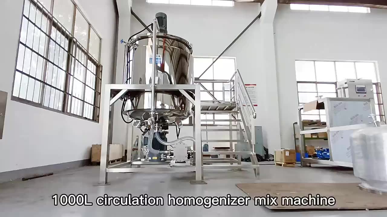 1000l Shampoo Mixer Body Lotion Hair Cream Liquid Detergent Mixer ...