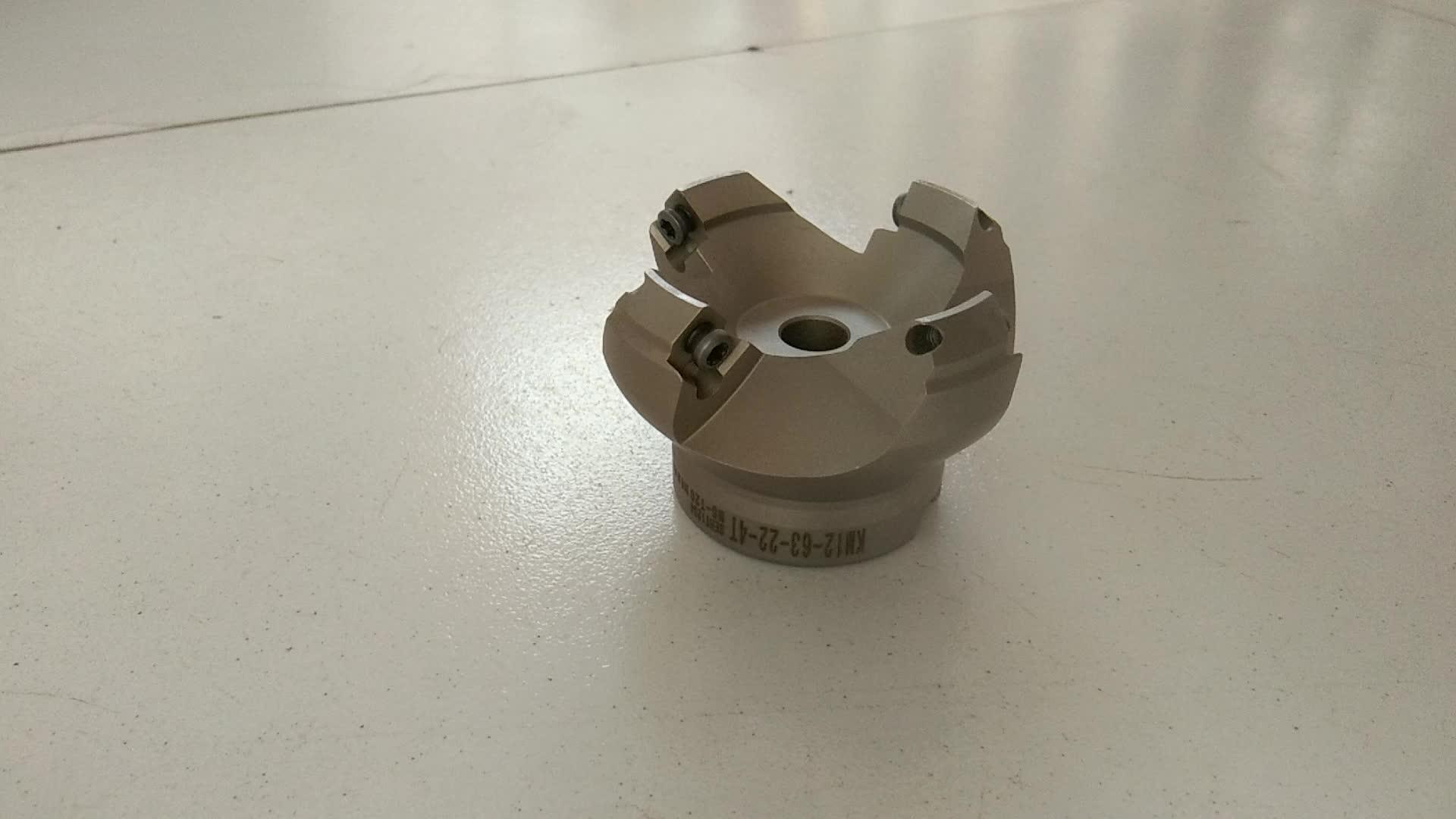 Km 45 Degree Indexable Face Mill,Anti-tooth Milling Cutter,Cutting Dia ...