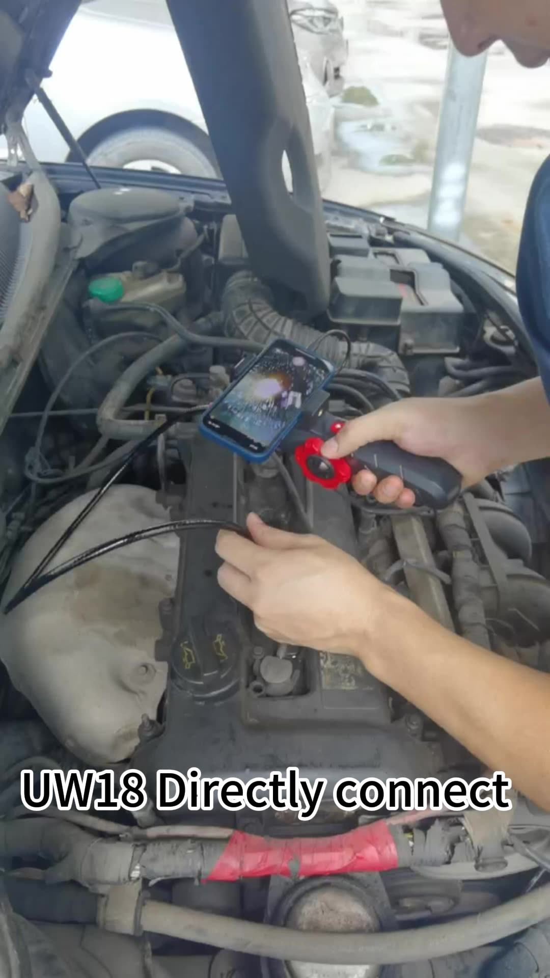 Auto Repair Engine Inspection Camera Sewer Drain Video Borescope Camera ...