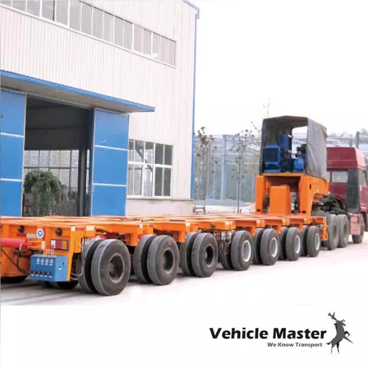 60-150 Tons 3 4 Axles Tractor Excavator Heavy Duty Lowbed Semi Truck ...