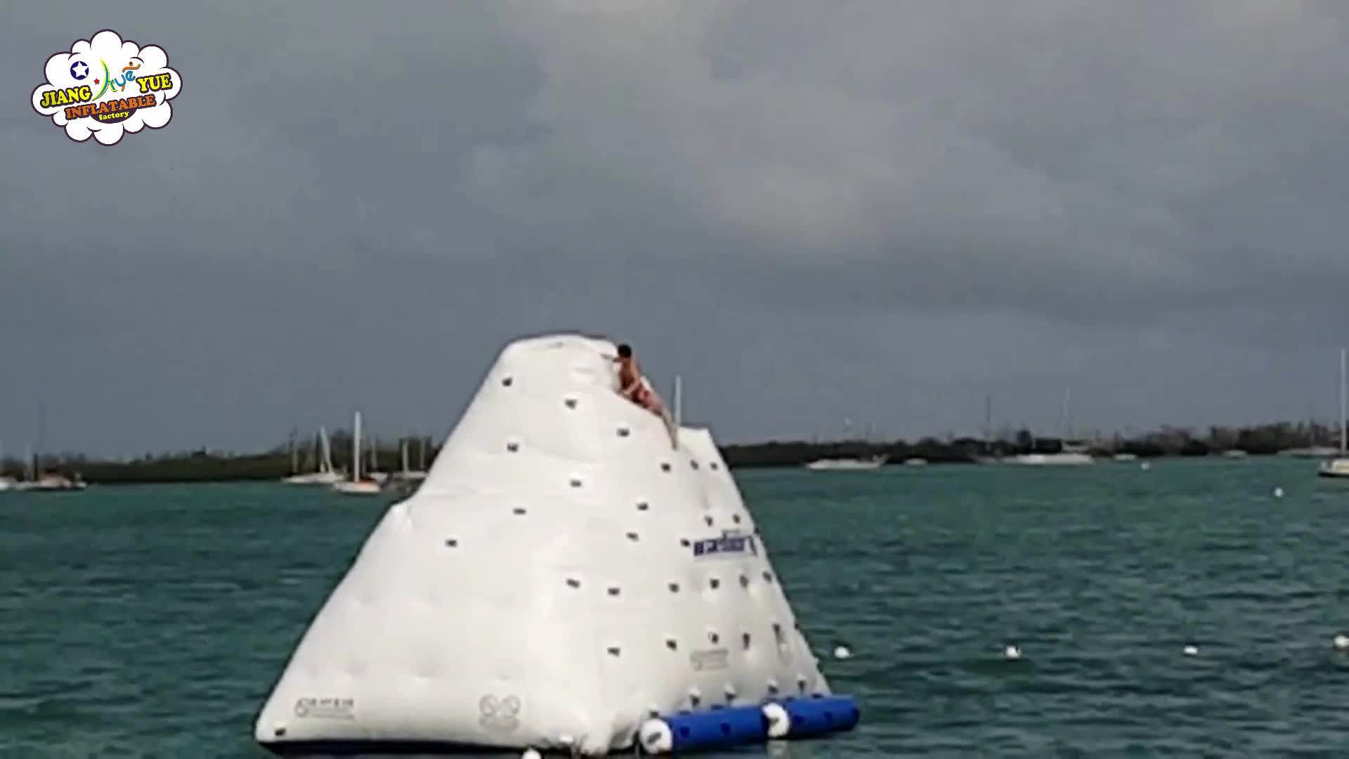 Water Toy Inflatable Iceberg Floating Climbing Mountain Adult Large ...