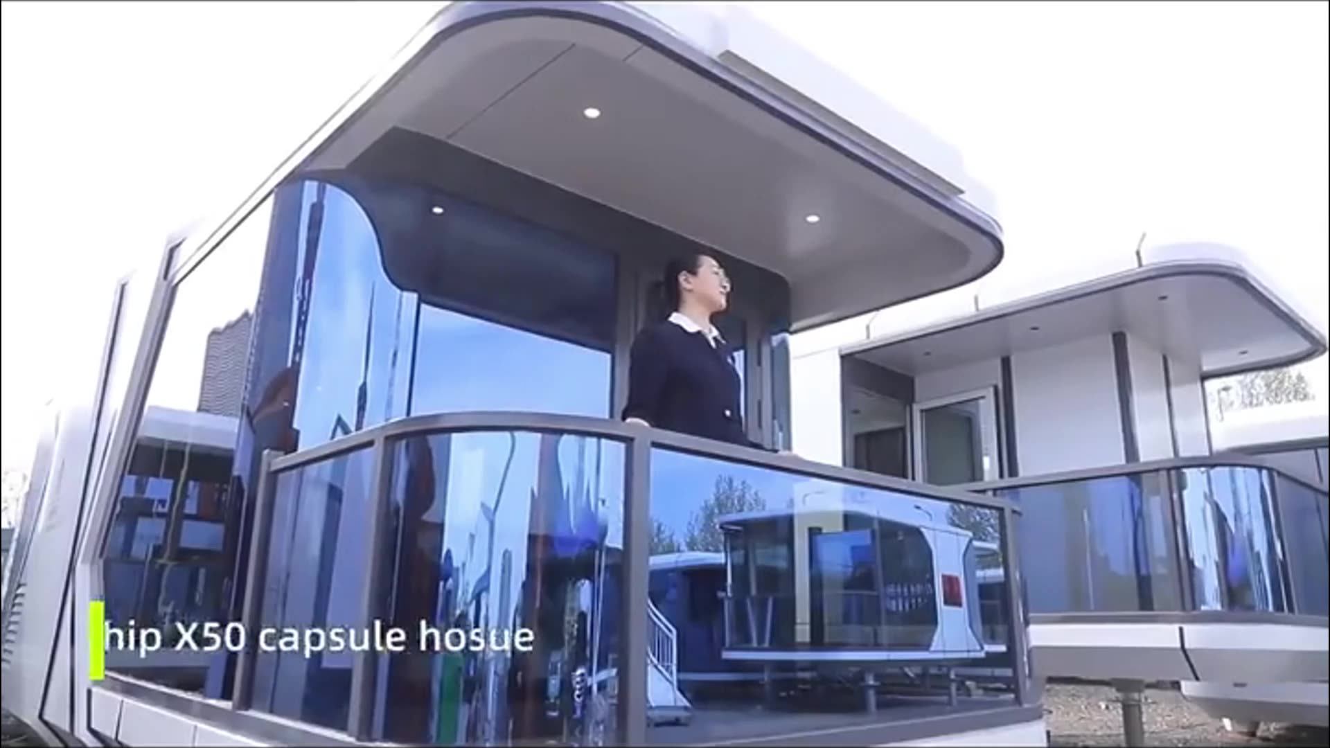 Smart Capsule Space Cabin Tiny House Airbnb Space Capsule House With ...