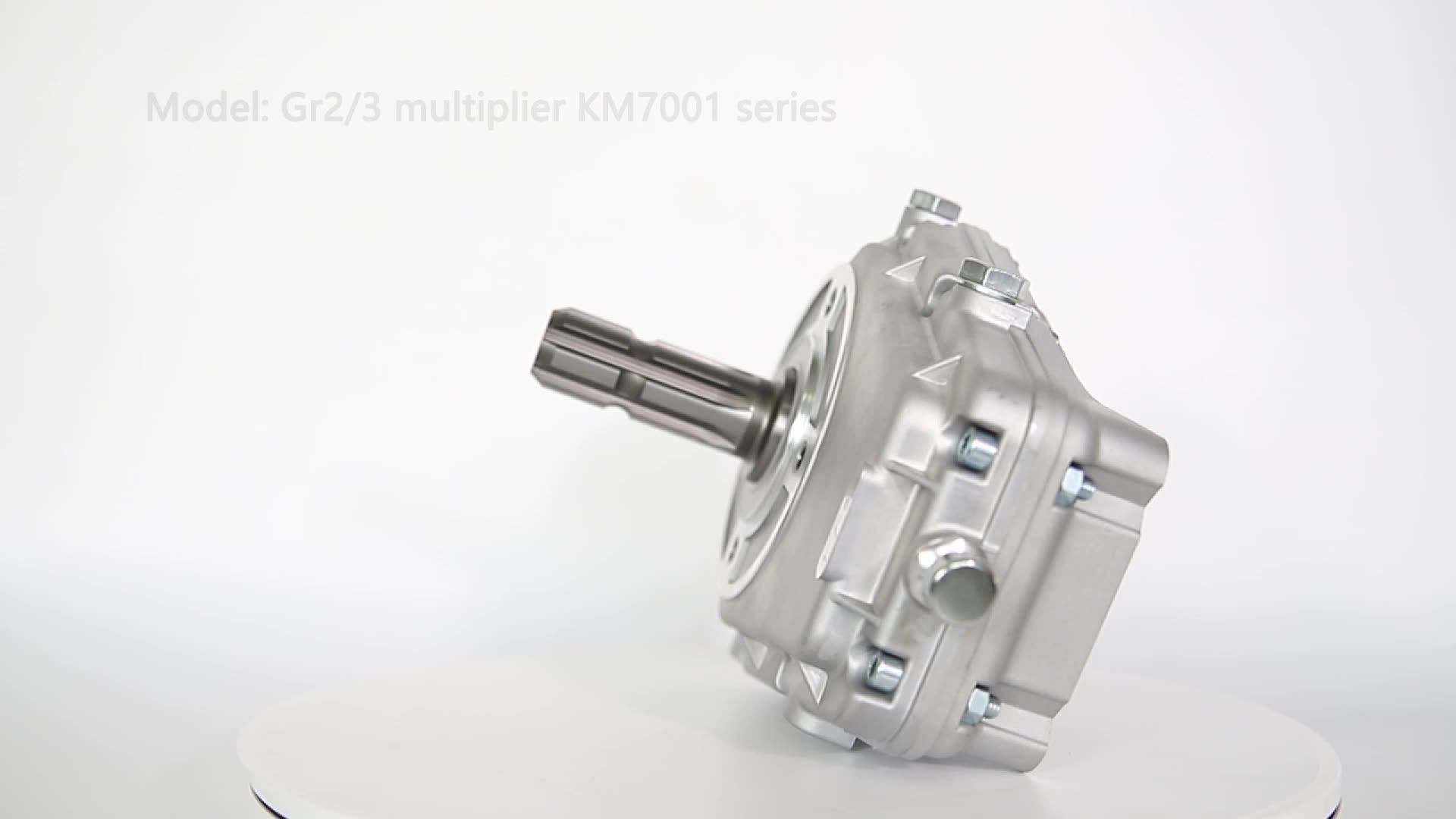 Group 3 Speed Up Pto Gearbox Km7001 For Agricultural Machinery - Buy ...