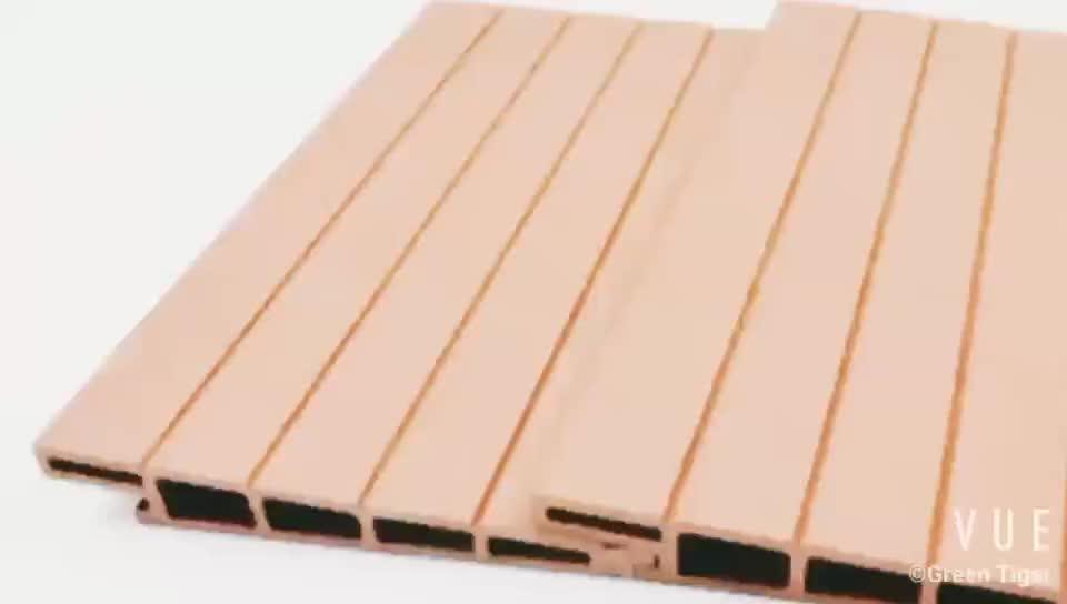 Wpc Dinding Cladding/panas Ukuran Wpc Dinding Panel/outdoor Papan ...