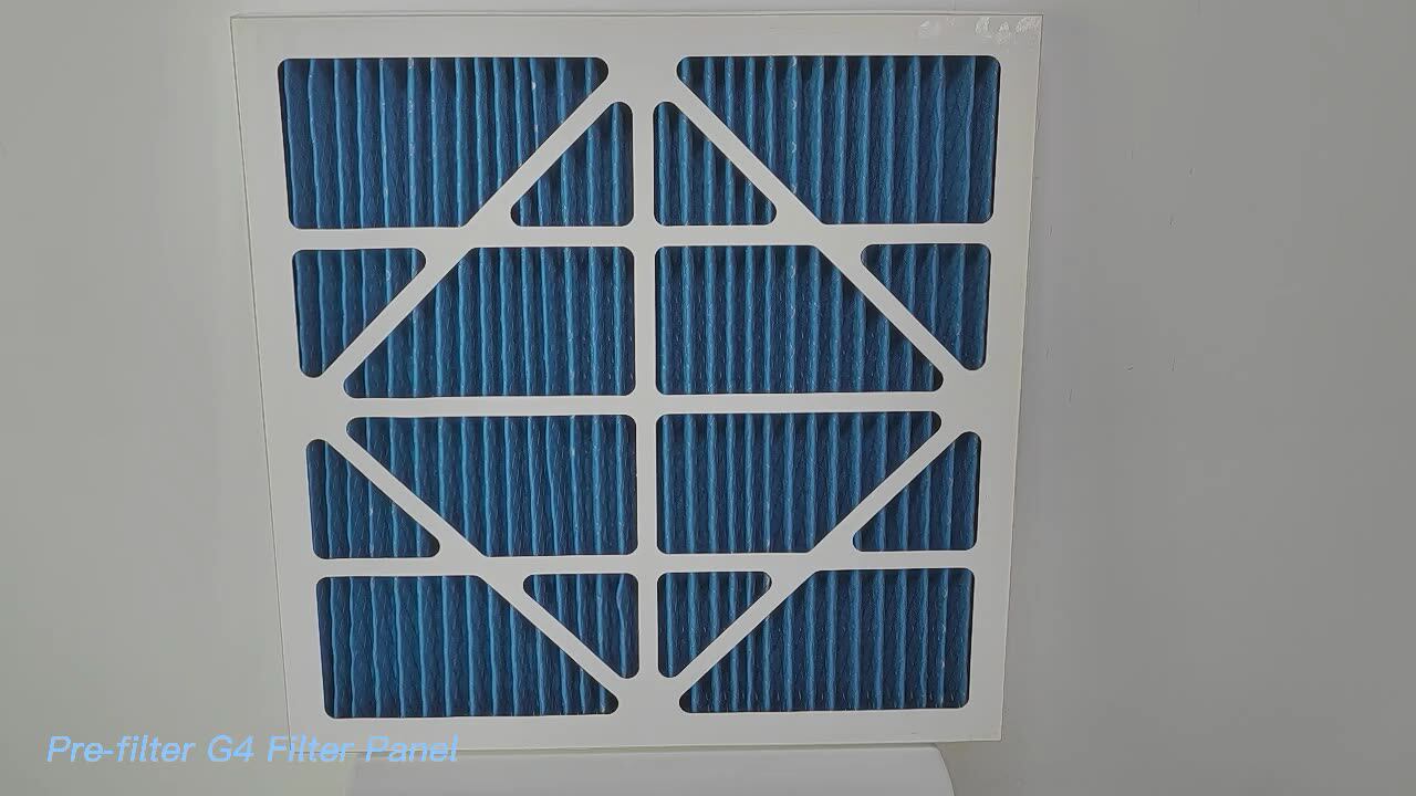 Air Filter Manufacturer Pre-filter G4 Filter Panel Filter Pleated ...