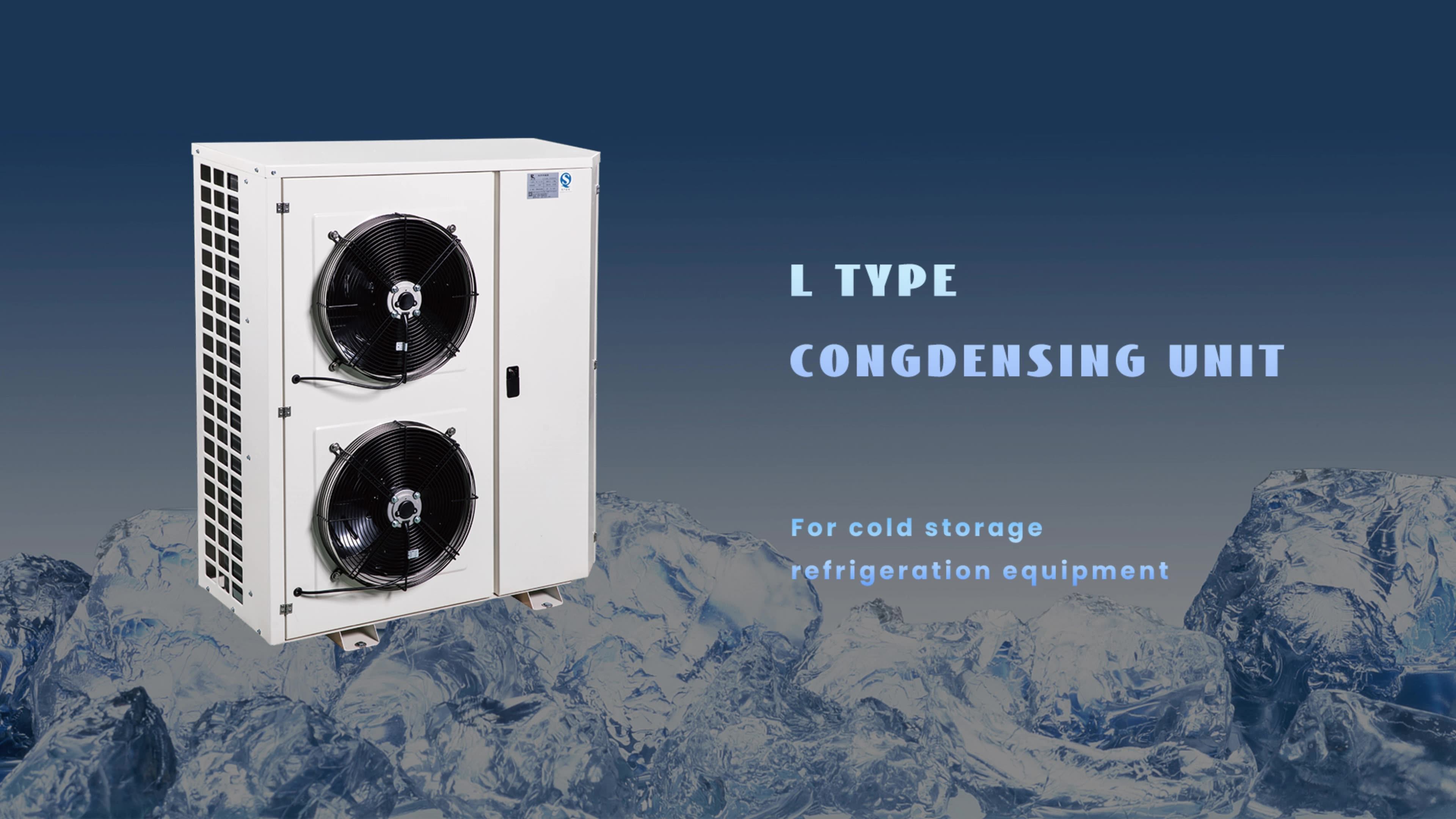 Wall Mounted Mono Block 1hp 1.5hp 2hp 3hp Cold Room Monoblock Refrigeration Condenser Unit For ...
