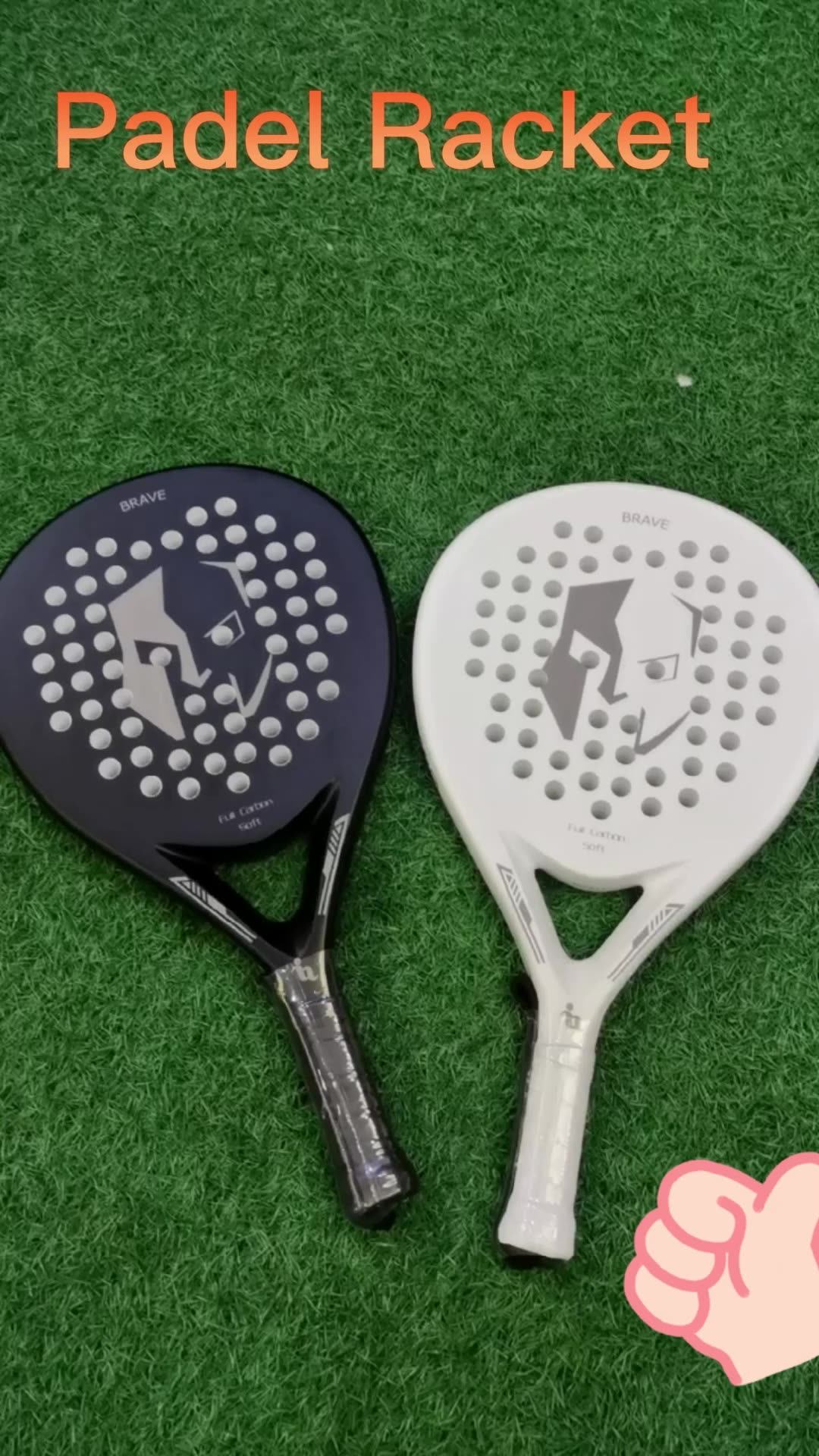 Ianoni Padel Raquet Carbon Fiber Beach Tennis Paddle Racket Soft Eva ...