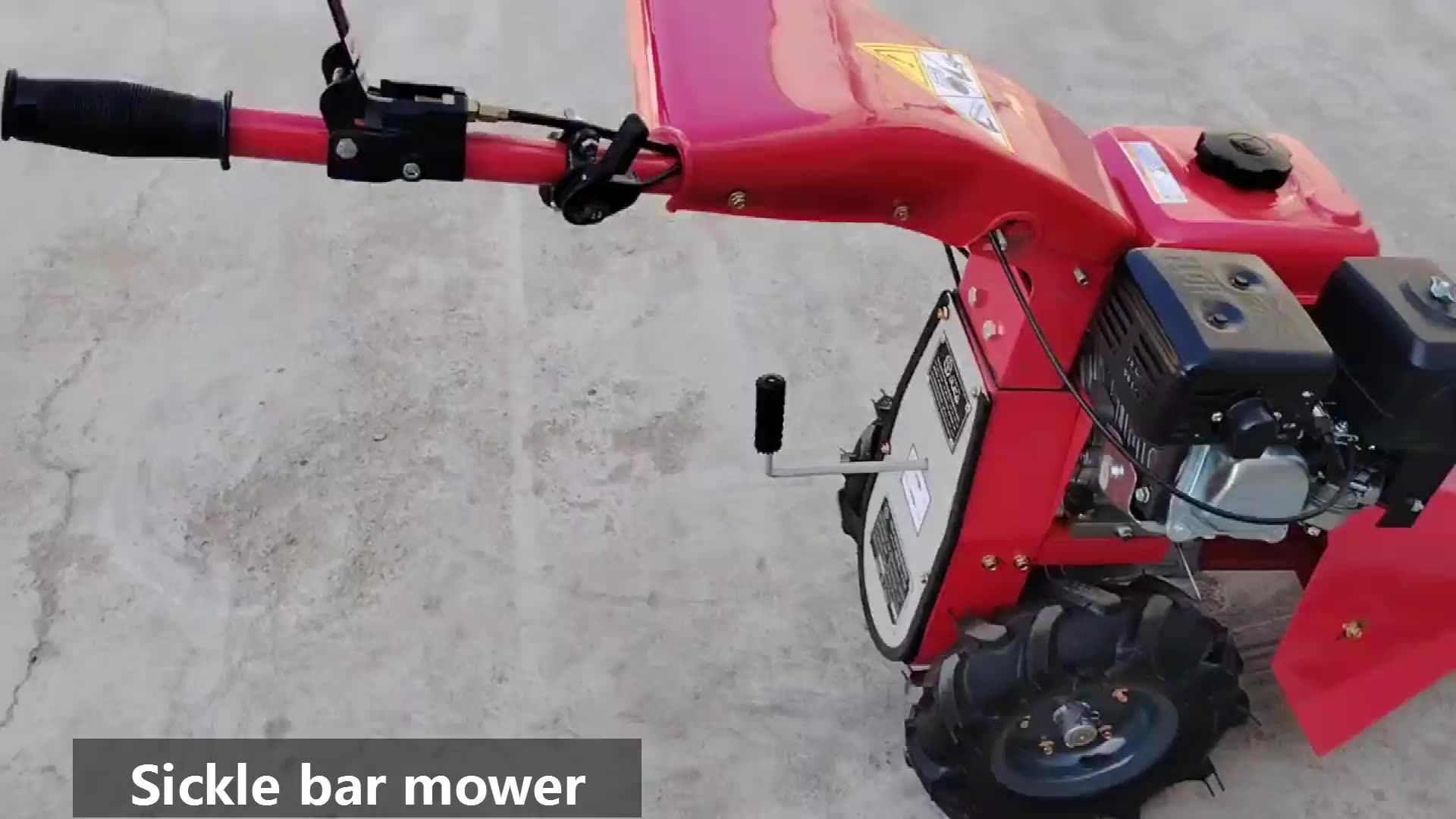 6.5hp Gasoline Push Type Walk Behind 4 Stroke Motor Sickle Bar Mower ...