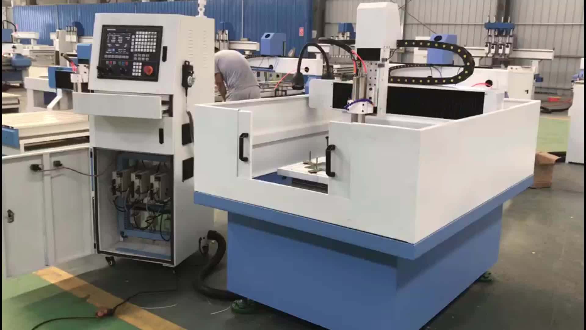 Vrw-6090 Metal Milling Drilling Spinning Cnc Milling Machine For Metal ...