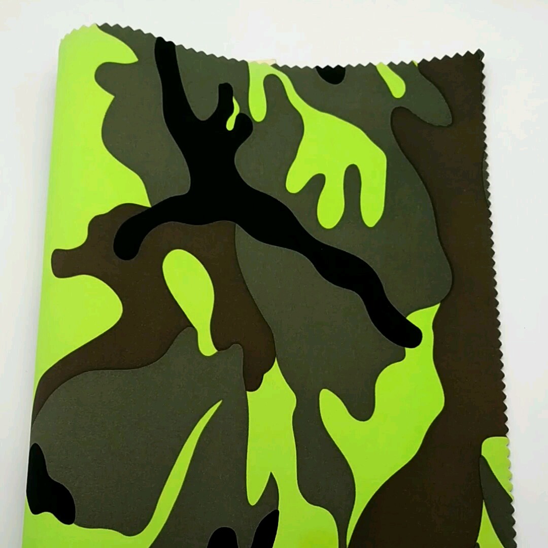 Soft Neoprene Fabric Sheets Custom Made Printed Nylon Fabric Lining 2mm ...