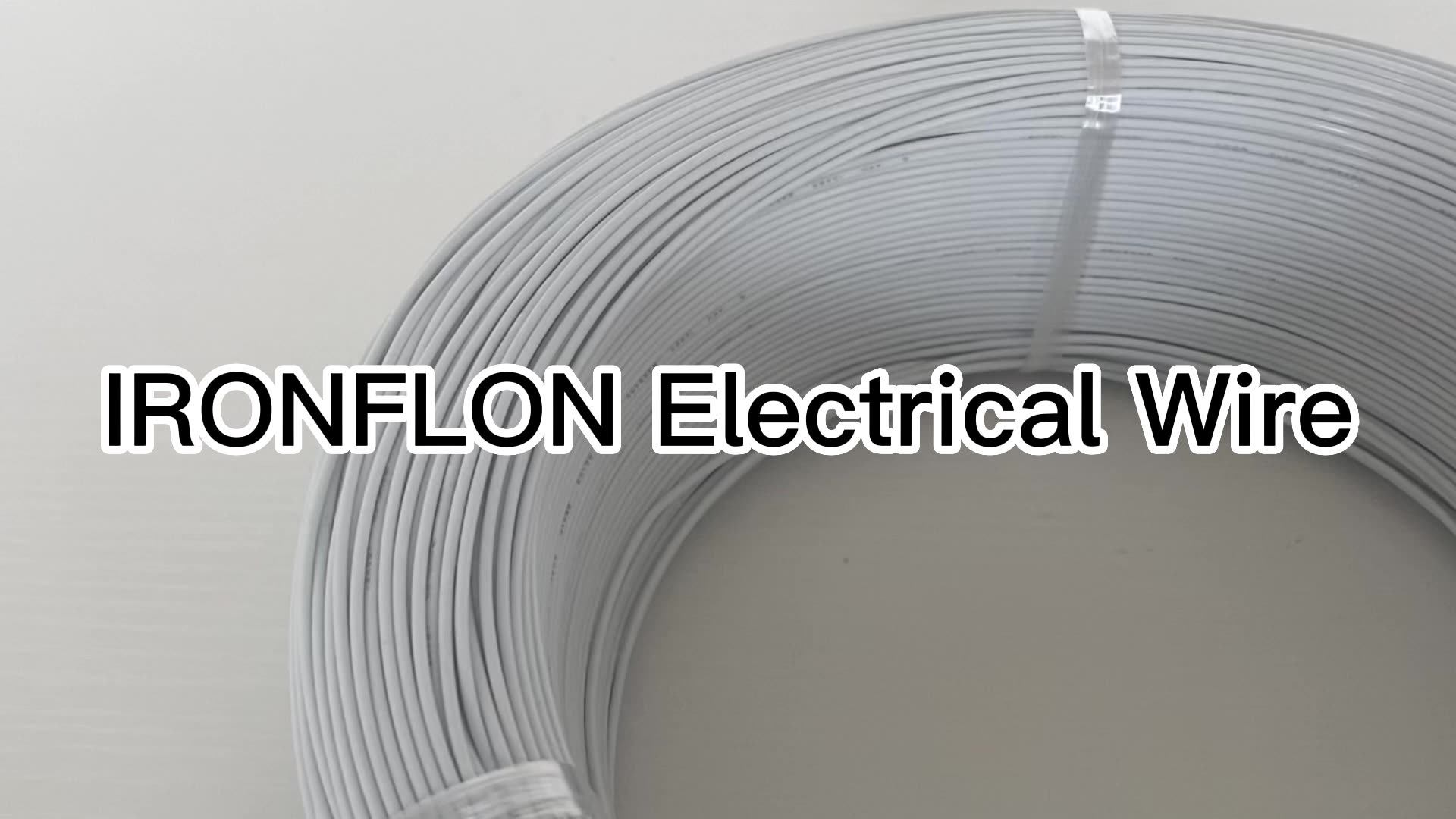 Manufacturers 2024 Ironflon Ptfe Electrical Wire Ul 10393 16awg ...