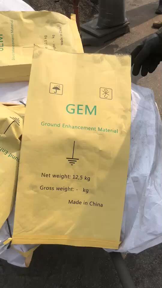 China Manufacturer Grounding Backfill Compound Bentonite Gem - Buy ...