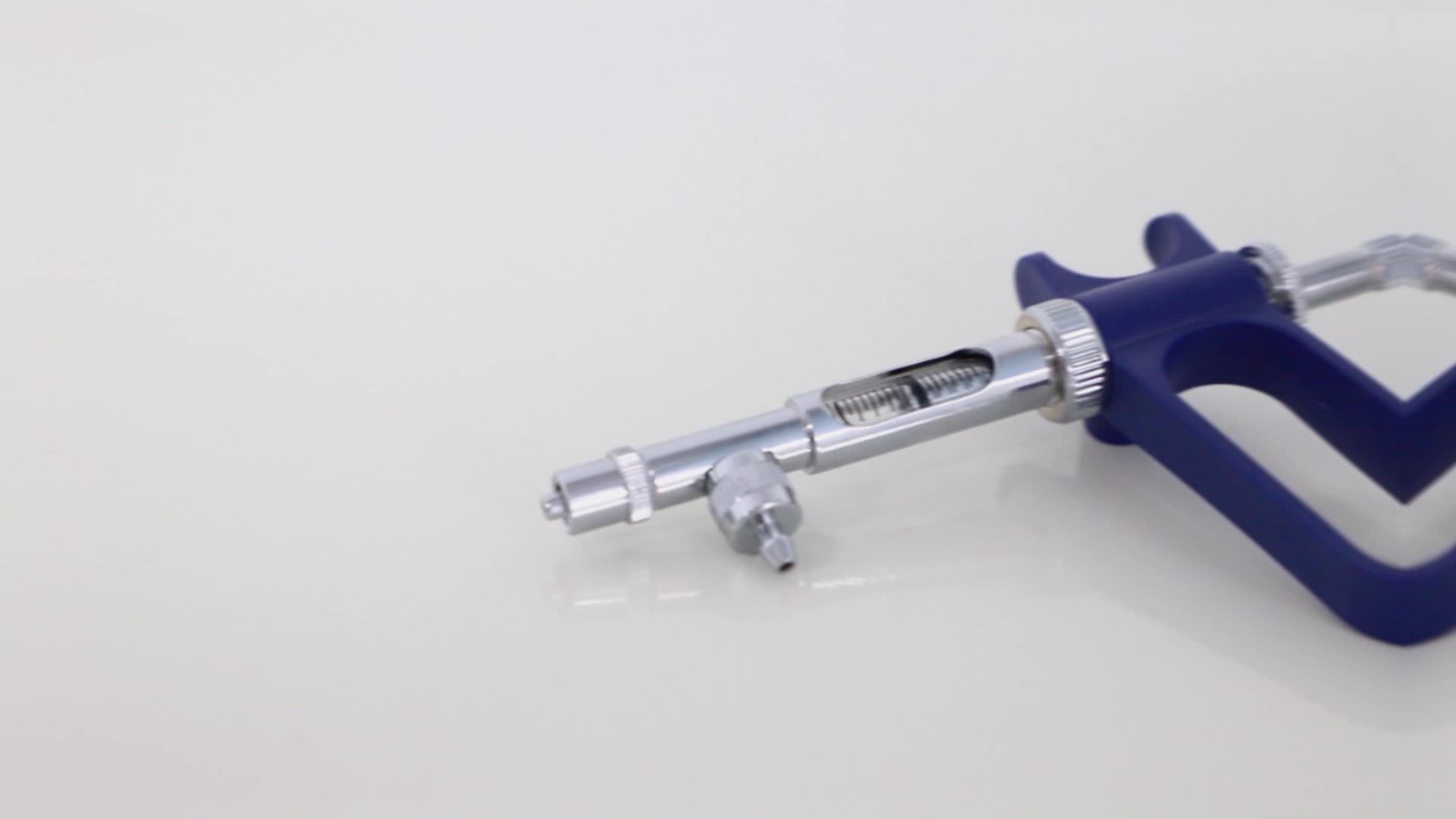 Automatic Vaccinator,1ml Self Refilling Glass Syringe,Continuous ...