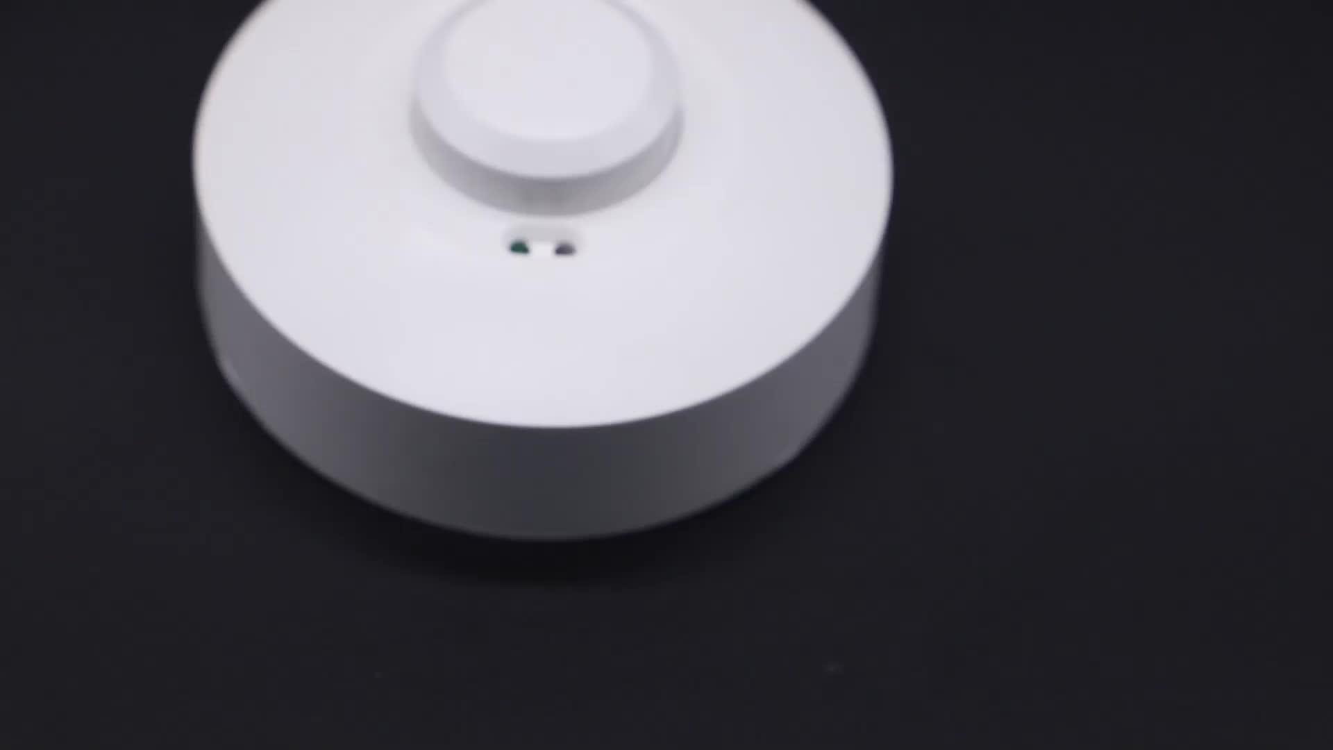 360 Degree Ceiling Surface Mounted Microwave Motion Sensor For Lights ...