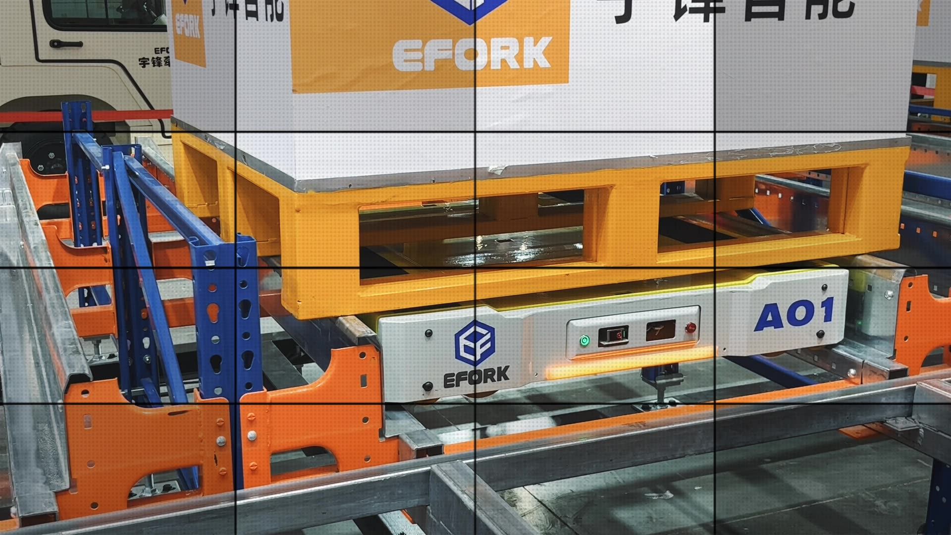 EFORK托盘式四向穿梭车密集立体库存储仓储物流自动化设备可定制-阿里巴巴