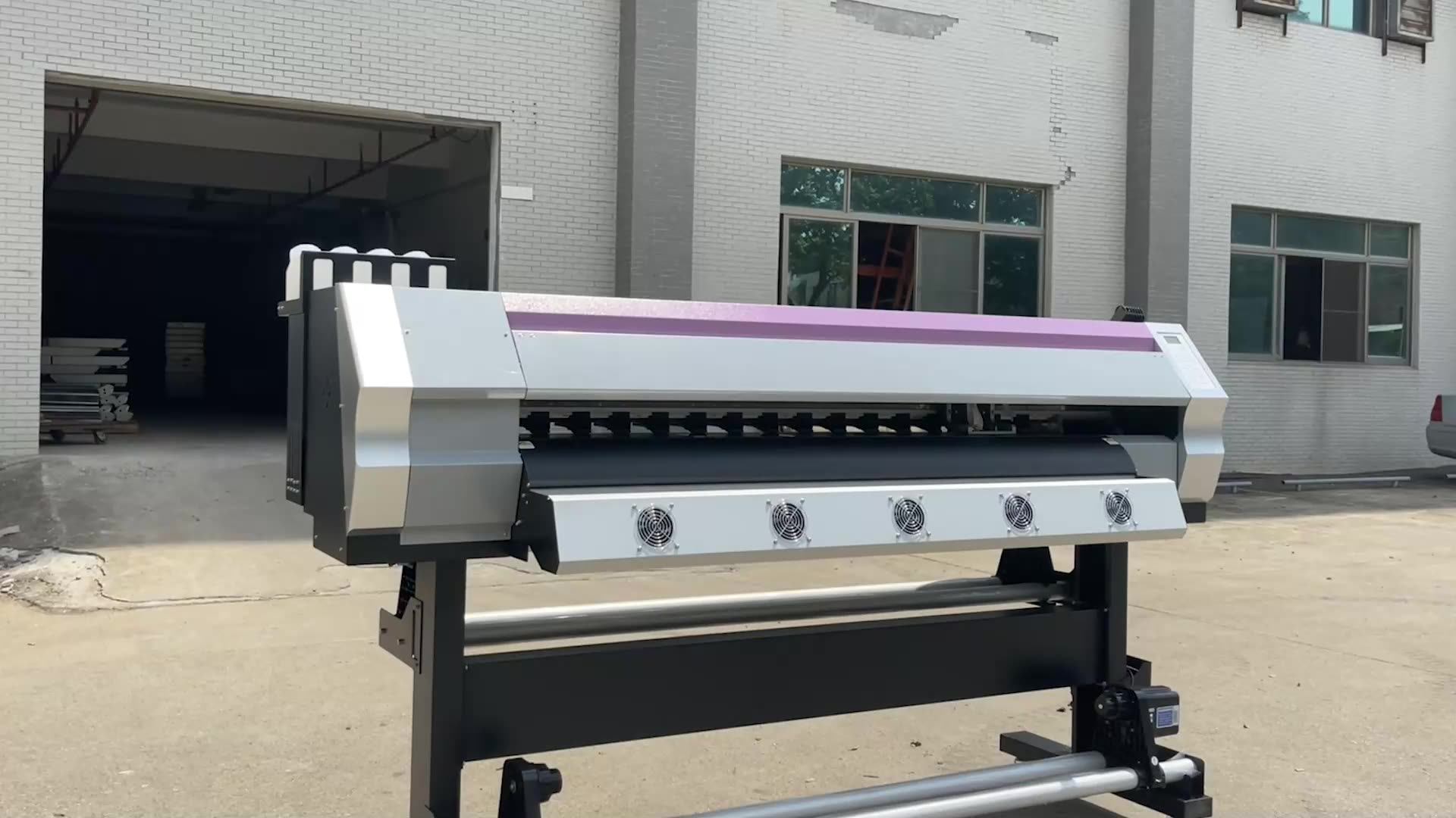 Original Factory Eco Solvent Printer Digital Inkjet Pvc Vinyl Banner ...