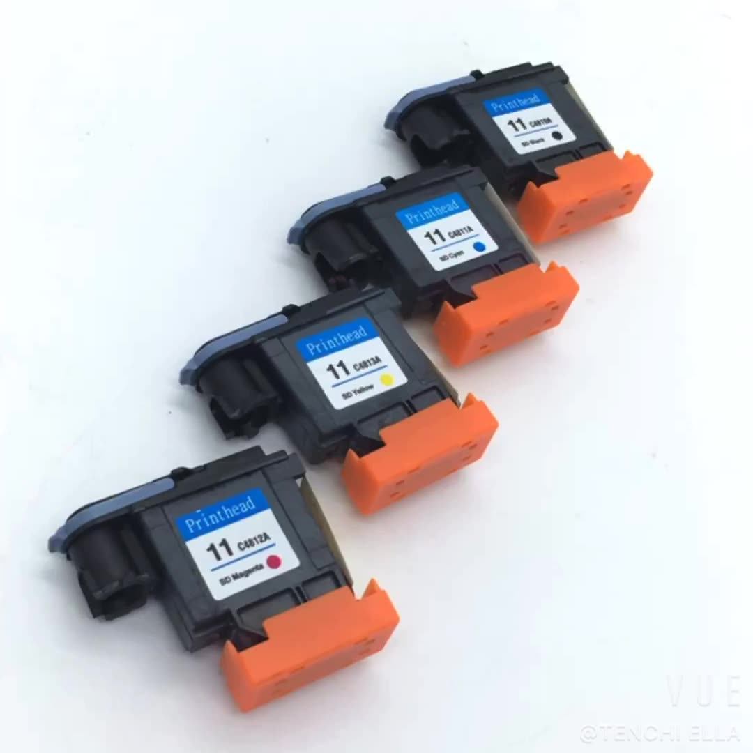 Remanufactured 11 Printhead C4810a C4811a C4812a C4813a Print Head For ...