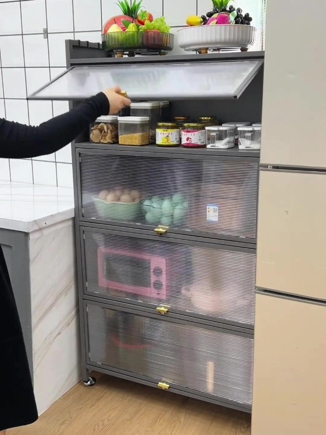 High Quality Storage Cabinet Multi Purpose Storage Rack 3/4/5 Tier ...