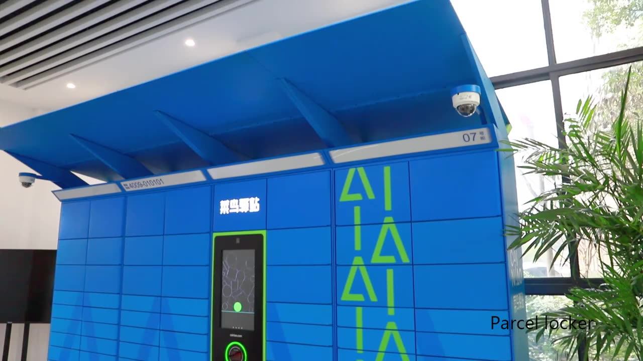 Smart Electronic Code Intelligent Parcel Deliver Locker With Windows ...
