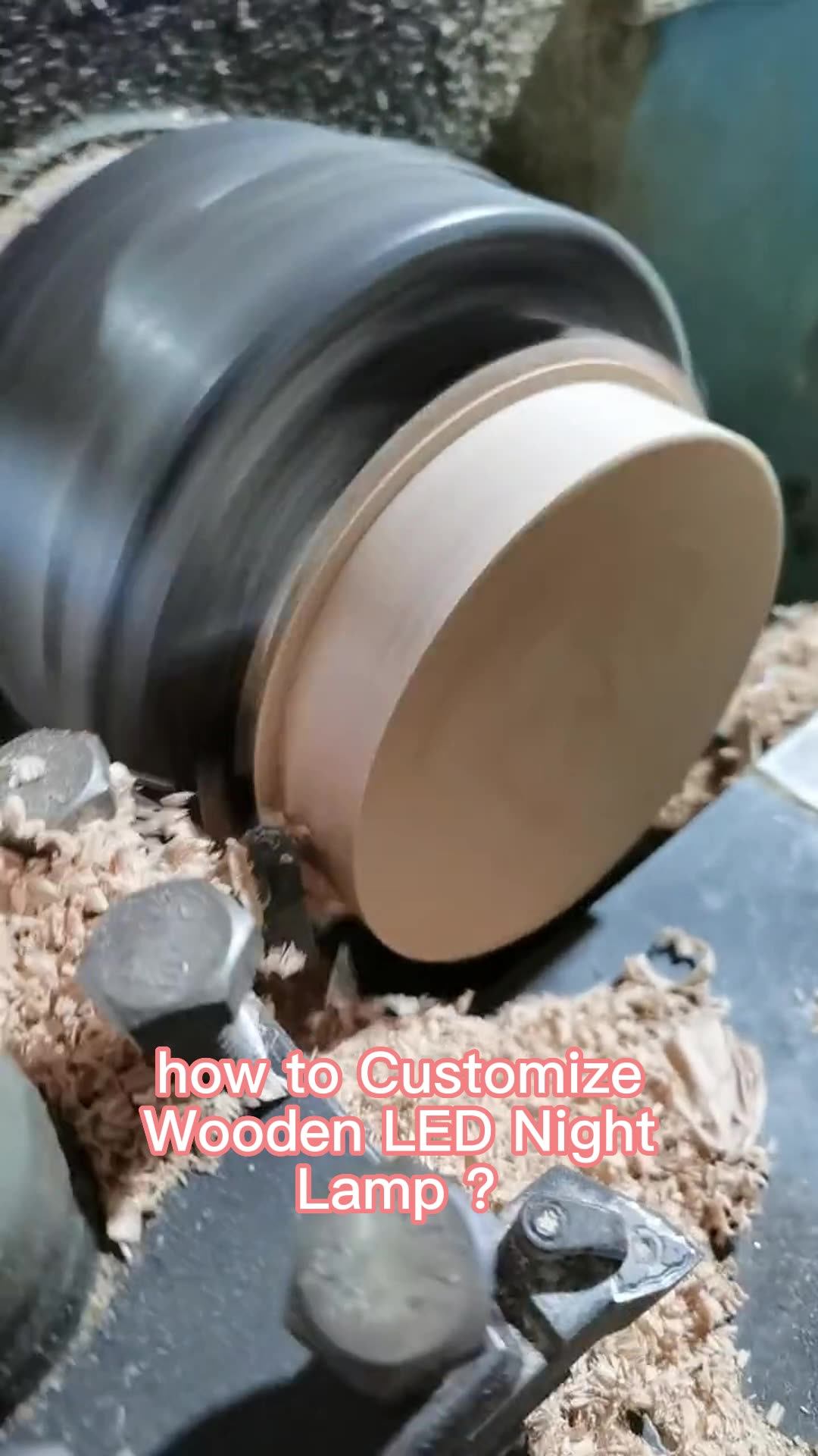 Battery Powered Wood Light Base Square Wooden Led Light Display Stand ...