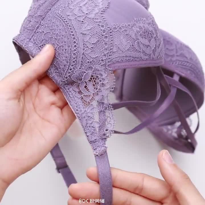 Guangzhou Lingerie Wholesale Sexy Lace Underwear Bra Set Bandage Temptation Sexy Bra And Panty
