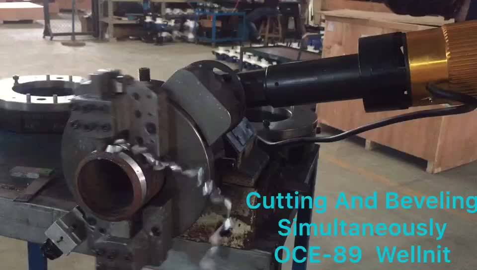Clamshell Type Pipe Weld Preparation Cutting And Beveling Machine 25 ...