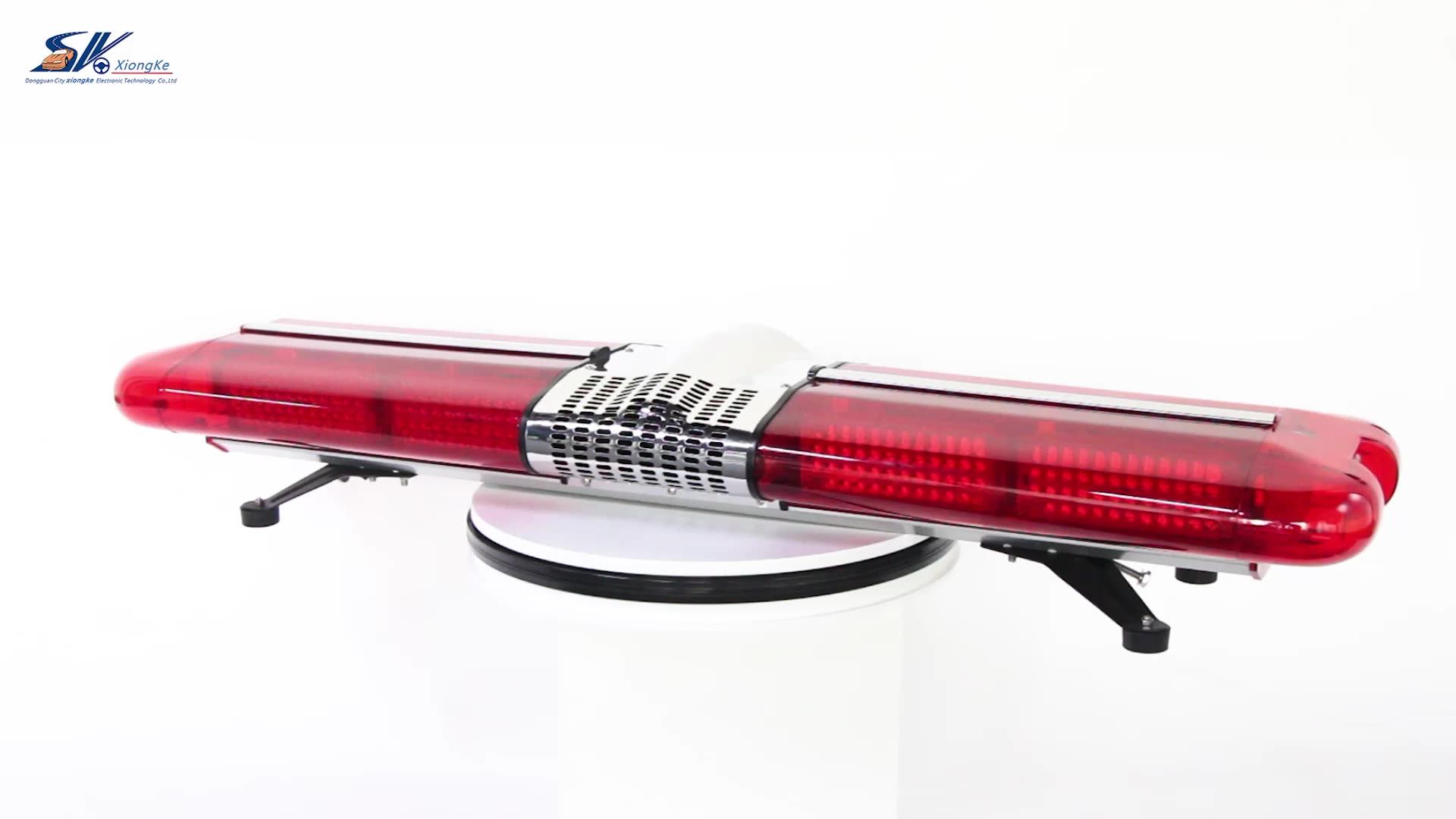 47inch Roof Top Led Emergency Light Bar Red Warning Strobe Lights ...