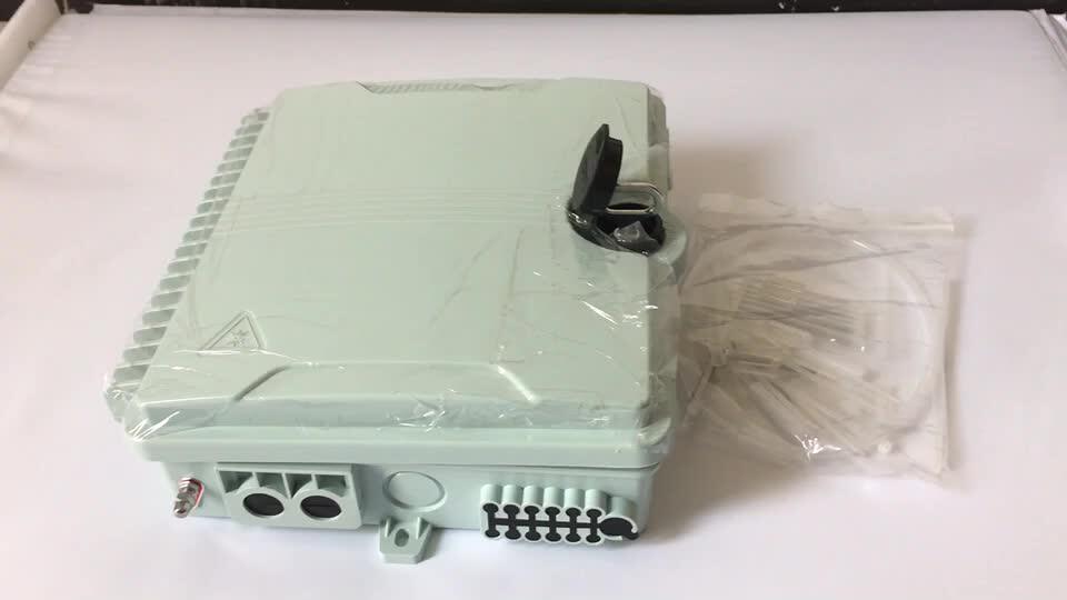 Wall Pole Mount Fiber Optic Box Terminal Distribution Box For Gpon Fttx ...