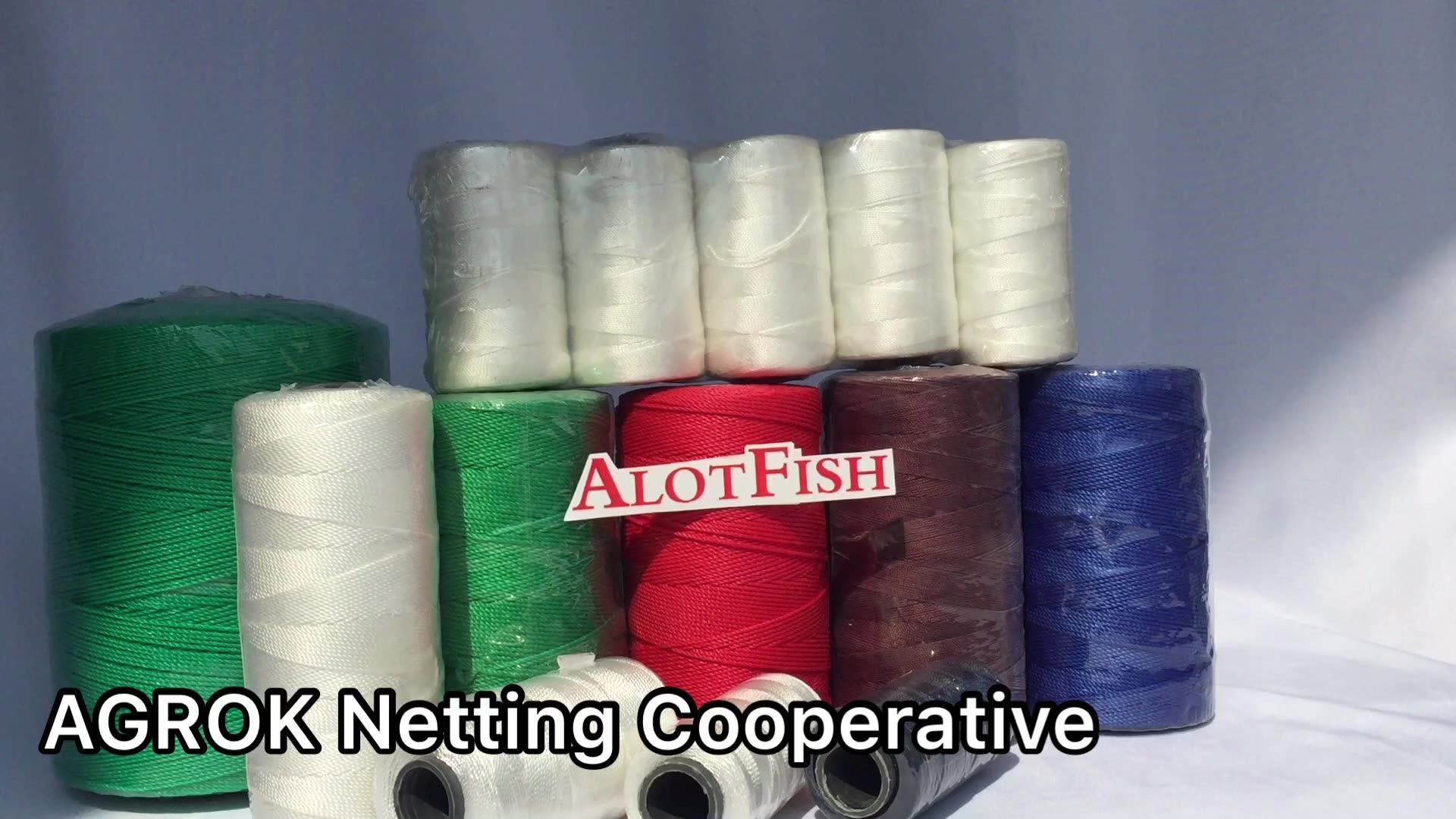 Alotfish 210d/15 Twisted Nylon Multifilament Fishing Net Twine - Buy ...