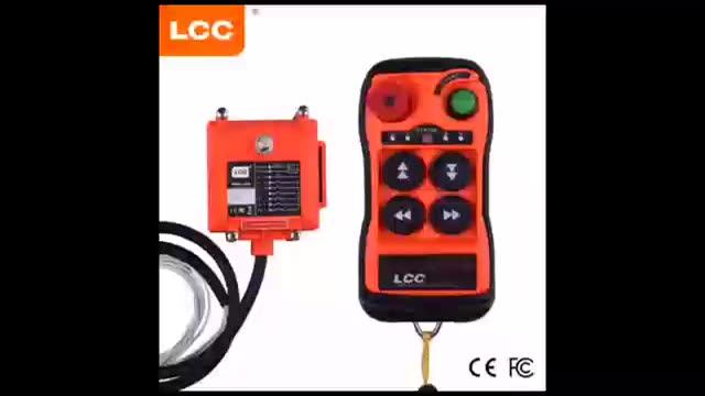 Dc 12v 24v 110v 360v Lcc Q400 100m 4 Button Single Speed Wireless ...