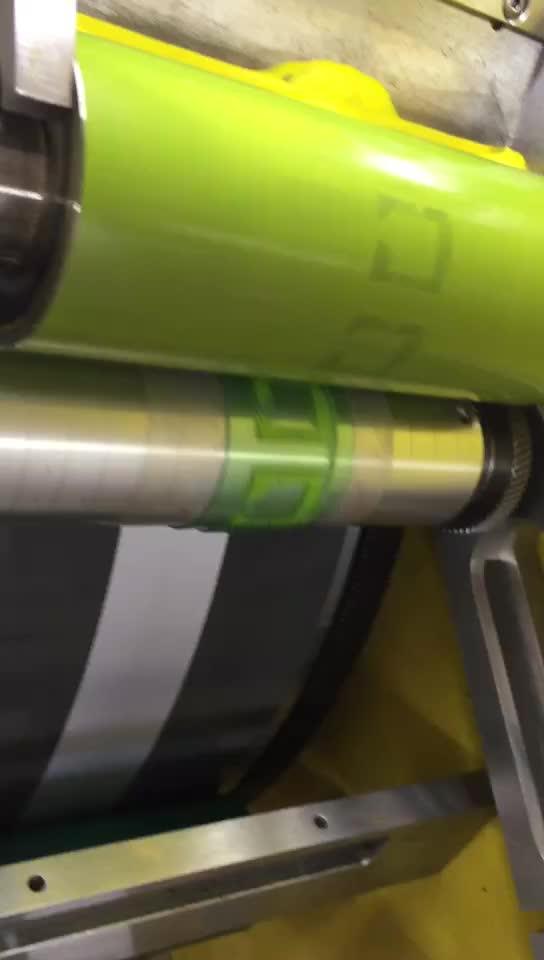 Ce Standard Flexographic Wash Care Label Printing Machine/automatic ...