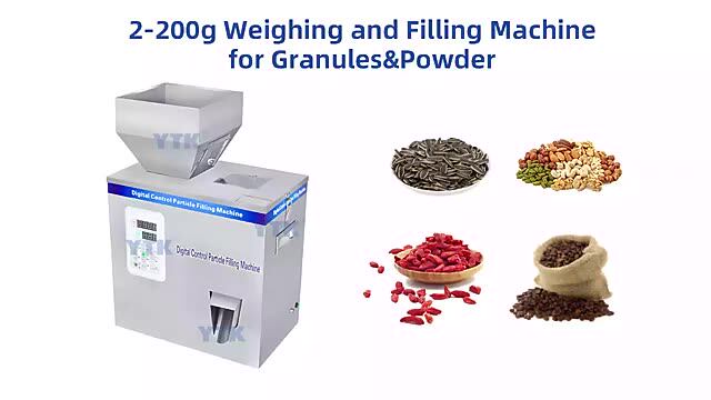 50g-5000g Intelligent Automatic Coffee Chili Spice Dispensing Granule ...