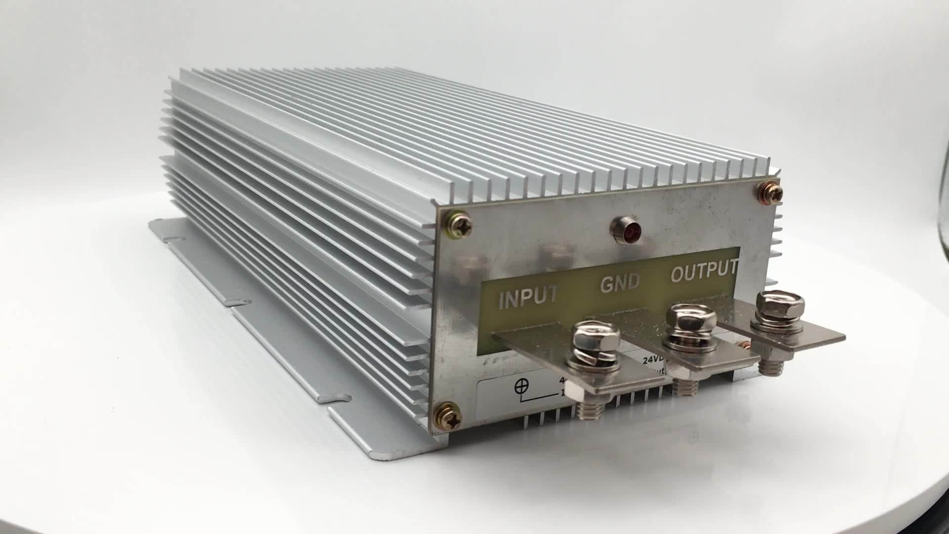 Full Power High Efficiency 1200w 24v To 12v Dc Converter 100a - Buy 24v ...